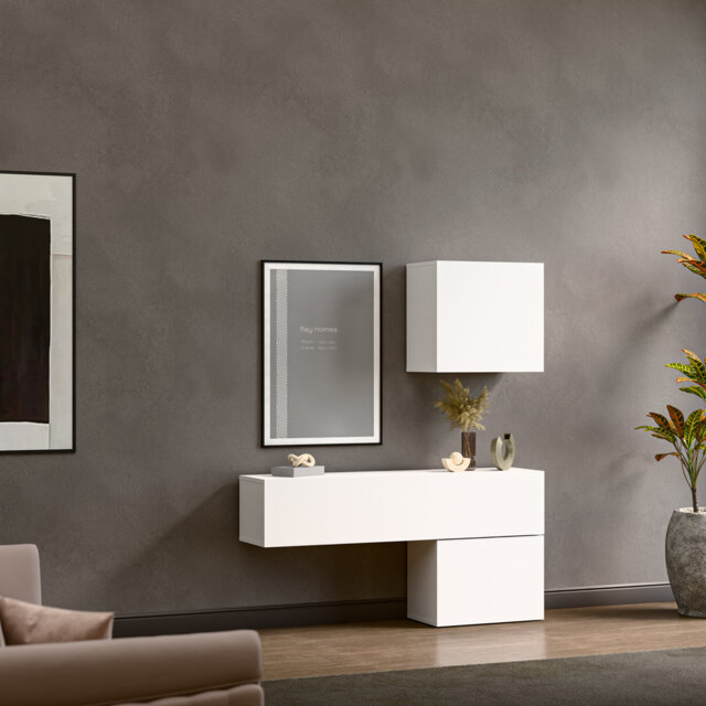 Parma Moduler Modern TV Unit Wall Mount â Customizable Layout, Floating ...