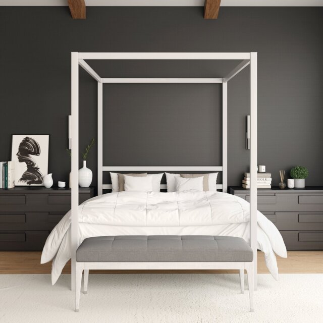 Ainsworth Canopy Bed by Wayfair | ufurnish.com
