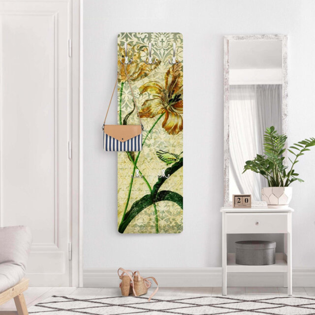 Vintage Grasses Wall Mounted Coat Rack by Wayfair | ufurnish.com