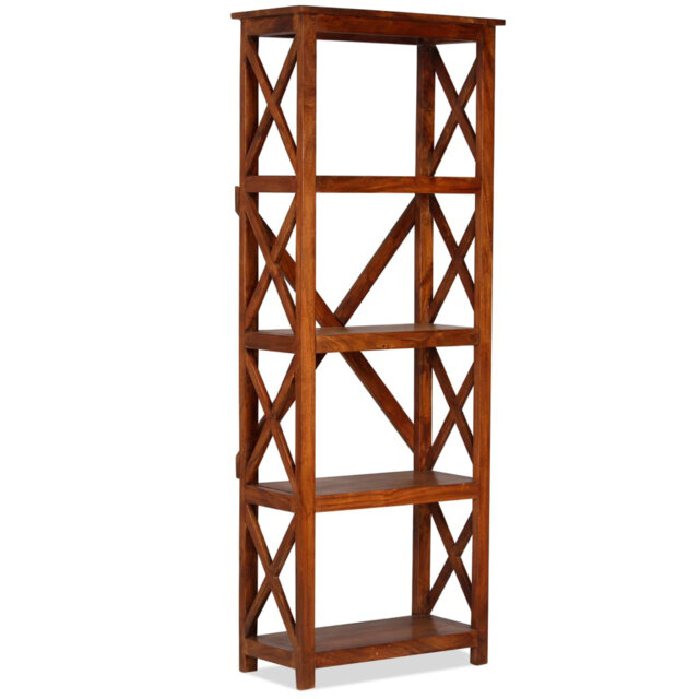 Emberlynne 160cm H x 60cm W Solid Wood Bookcase by Wayfair | ufurnish.com