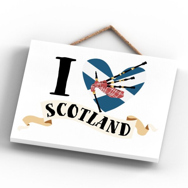I Love Scotland Bagpipes Wall Décor by Wayfair | ufurnish.com