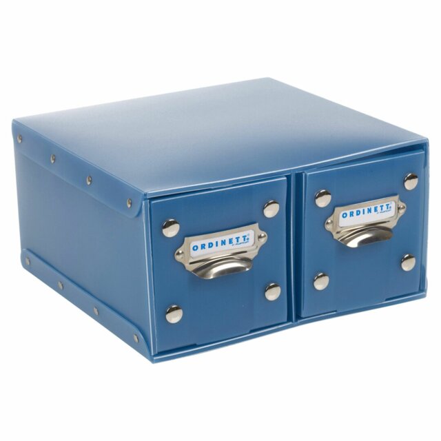 Double Drawer Manufactured Wood Box by Wayfair | ufurnish.com