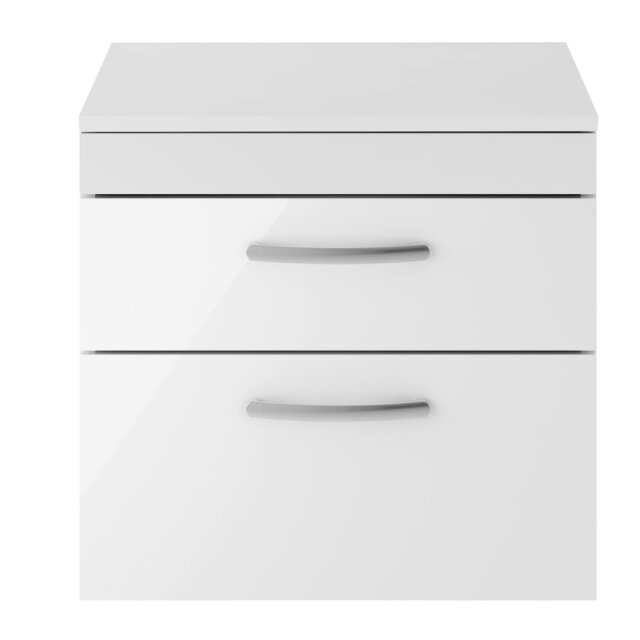 60cm Wall-Mounted Vanity Unit Base Only by Wayfair | ufurnish.com