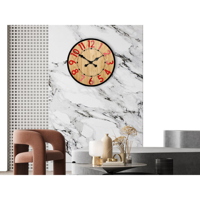 Coad Wood Wall Clock by Wayfair | ufurnish.com