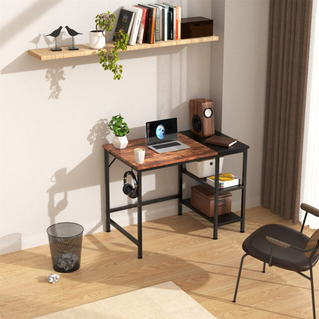 Lenahan 100Cm W Rectangle Computer Desk by Wayfair | ufurnish.com