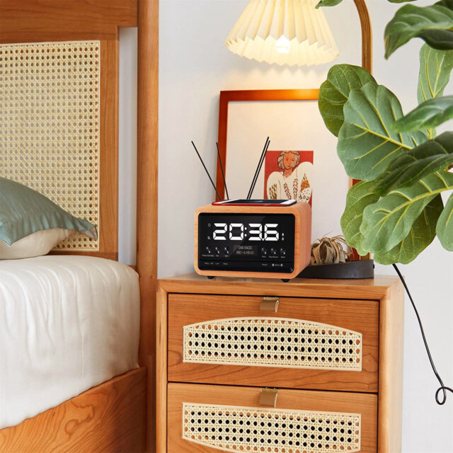 Digital Metal Electric Alarm Tabletop Clock by Wayfair | ufurnish.com