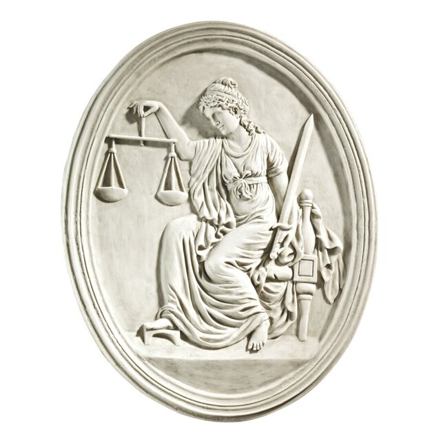 Old Bailey Courthouse Lady Justice Wall Decor by Wayfair | ufurnish.com