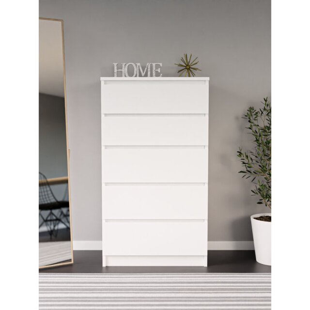 Hartmut 5 Drawer 70Cm W Chest Of Drawers by Wayfair | ufurnish.com