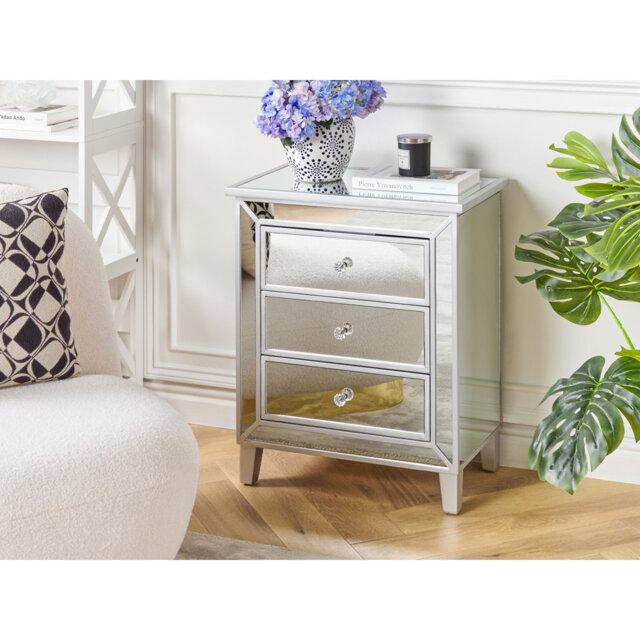 Amiria 3 Drawer 60Cm W Chest of Drawers by Wayfair | ufurnish.com