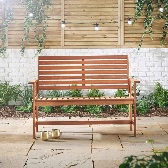 Manufactured Wood Garden Bench by Wayfair | uFurnish.com