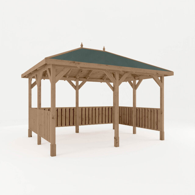 Mercia Thorpe Gazebo With Vertical Rails by Wayfair | uFurnish.com
