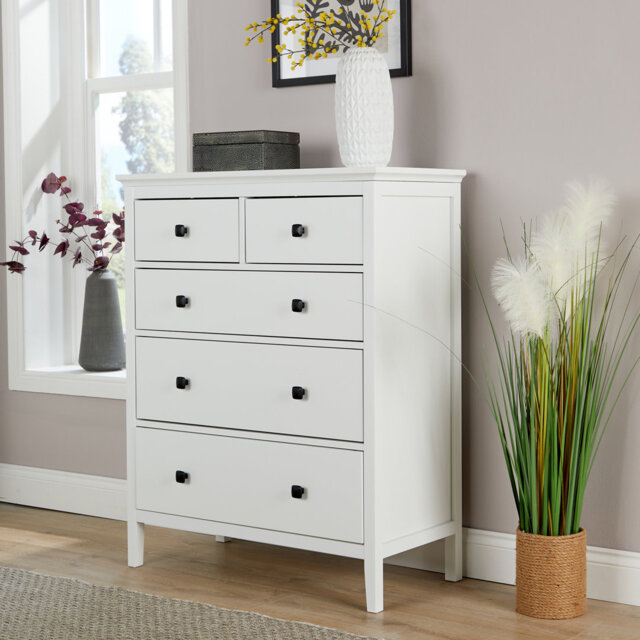Alexandrina 80cm W 5 - Drawer Chest of Drawers by Wayfair | ufurnish.com