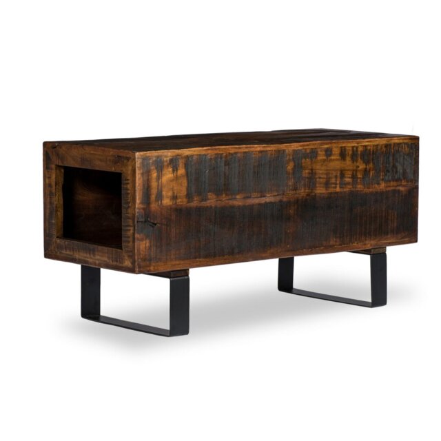 Alexandra Wood Storage Bench by Wayfair | ufurnish.com