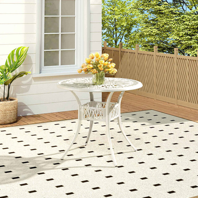 Round 4 - Person 73Cm L Outdoor Table by Wayfair | ufurnish.com