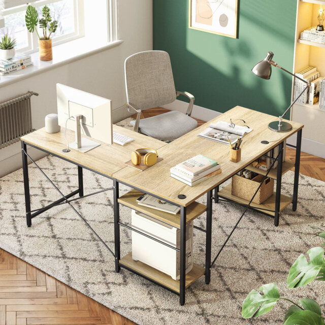 Abdelmageed 150Cm W L-Shape Computer Desk by Wayfair | ufurnish.com