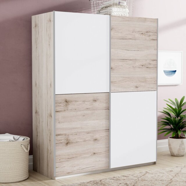 Anglers Park 2 Door Sliding Wardrobe by Wayfair | ufurnish.com