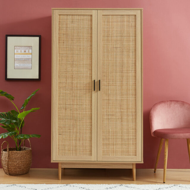 Stanleytown 2 Door Wardrobe by Wayfair | ufurnish.com