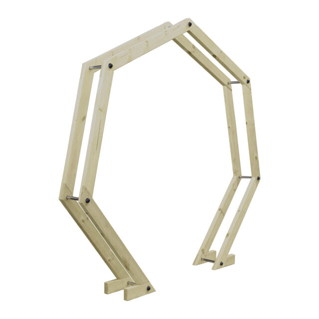 Hexagon Moon Gate by Wayfair | uFurnish.com