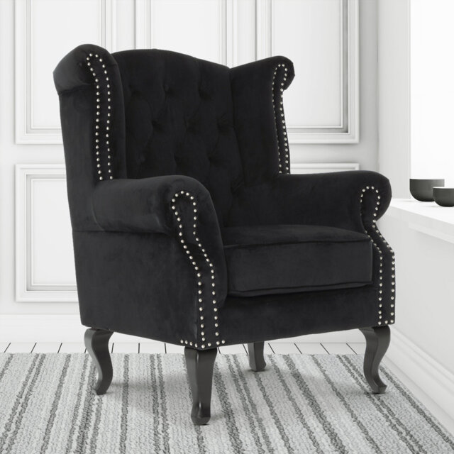 Kobbe Wingback Chair by Wayfair | ufurnish.com
