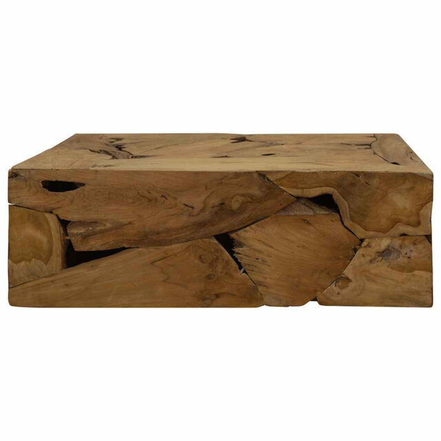 Moriaty Solid Wood Block Coffee Table by Wayfair | ufurnish.com