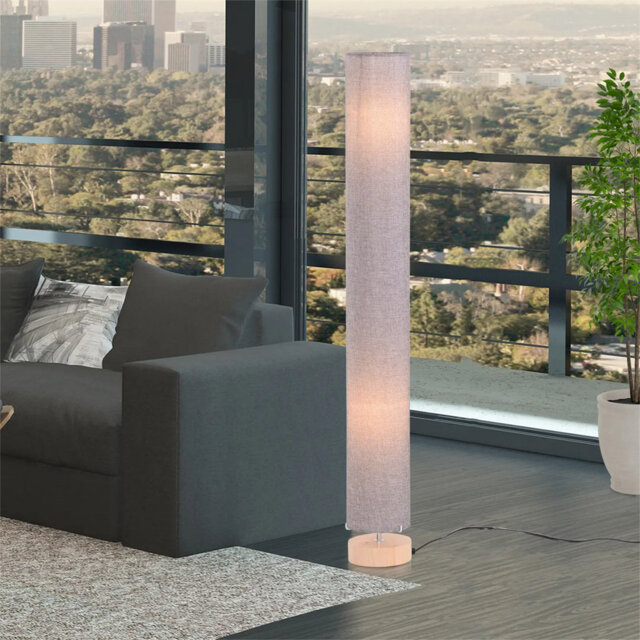 Aaima Column Floor Lamp by Wayfair | ufurnish.com
