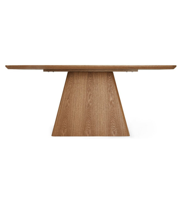 Star Dining Table Black Oak 90x180 by Wayfair | ufurnish.com
