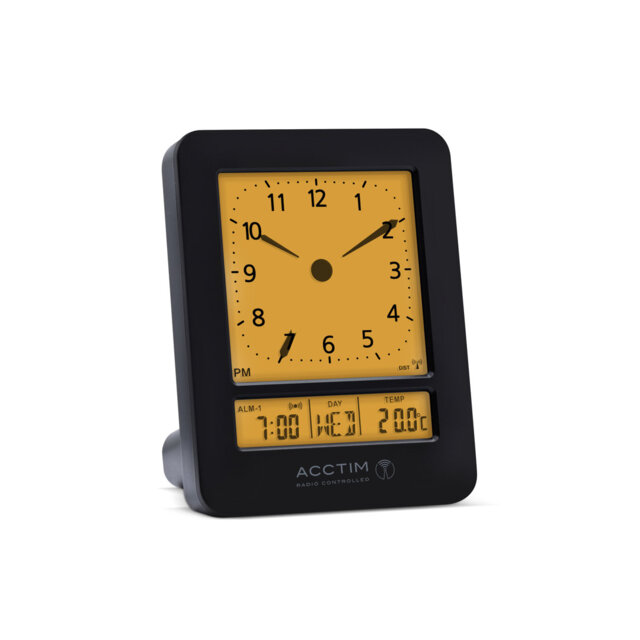 Acctim Sinclair Digital Alarm Clock Radio Controlled Dual Couples ...