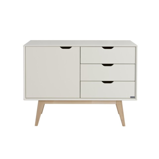 Saffron 3 Drawer 101Cm W Solid Wood Combi Chest by Wayfair | ufurnish.com