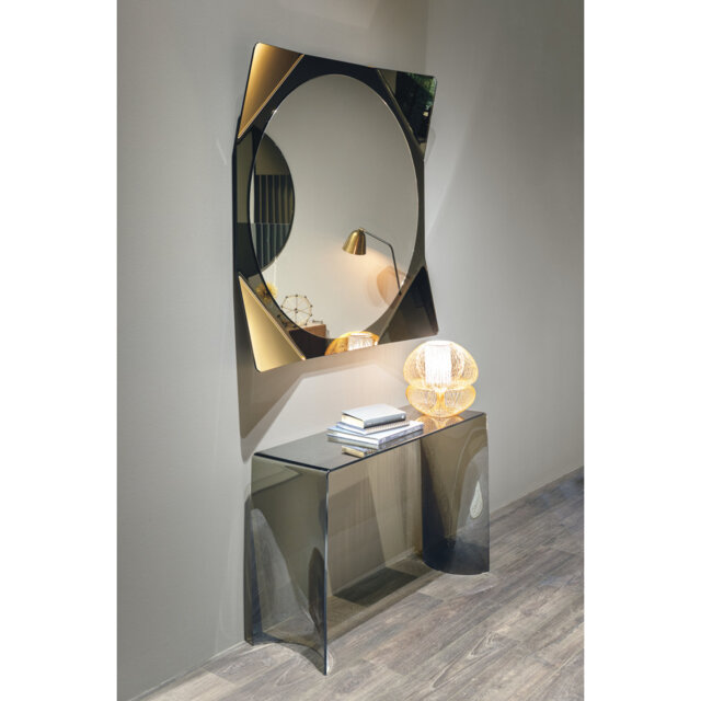 Lynx glass wall mirror by Wayfair | ufurnish.com