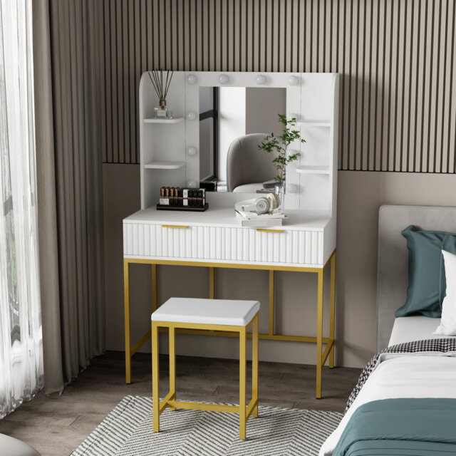 Eva Dressing Table by Wayfair | ufurnish.com