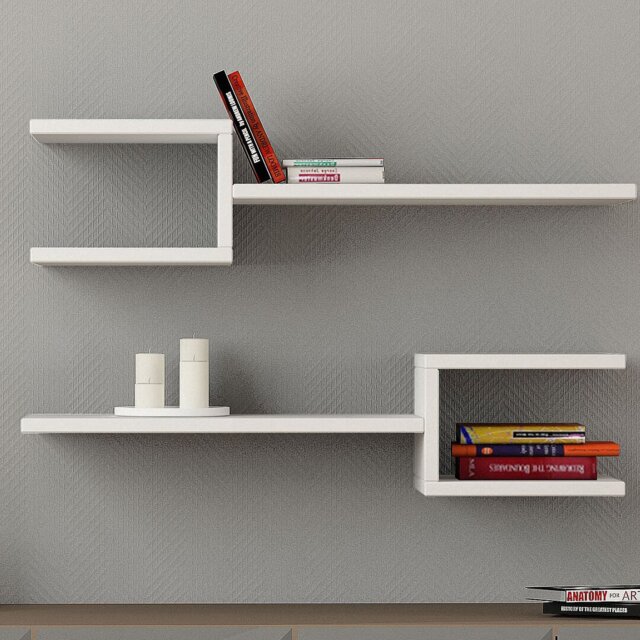 Modern Floating Wall Shelves by Wayfair | ufurnish.com