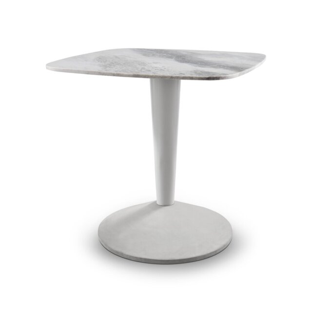 Dourdain 80cm Genuine Marble Pedestal Dining Table by Wayfair ...