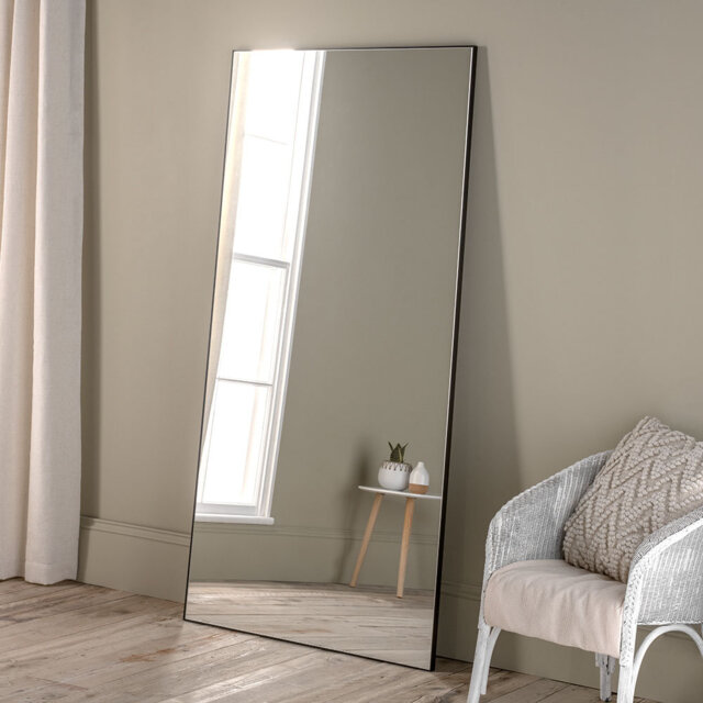Contemporary Extra Large Floor Mirror by Wayfair | ufurnish.com