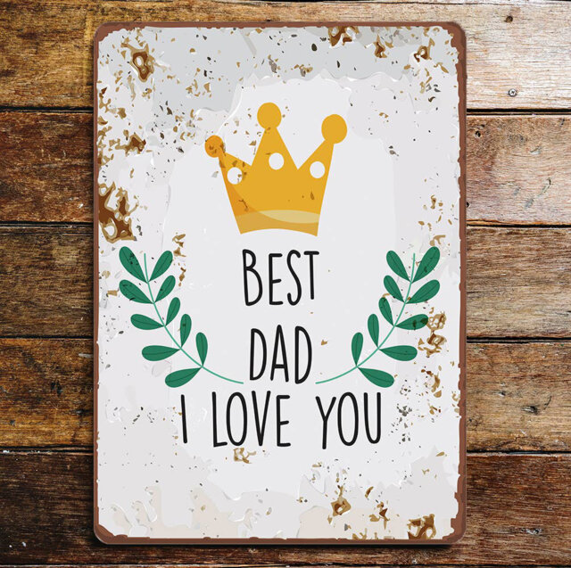 Best Dad I Love You Metal Wall Décor by Wayfair | ufurnish.com