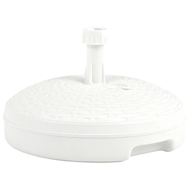 Parasol Base Sand/Water 20 L White Braziel Plastic Rattan by Wayfair ...