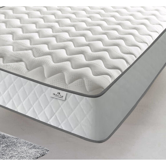 Serene Memory Foam Open Coil Sprung Text Mattress by Wayfair | ufurnish.com