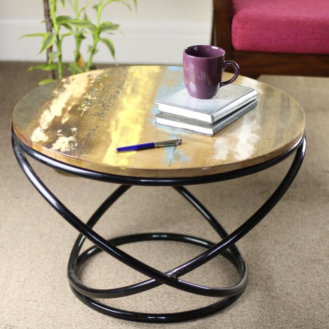 Sunnydale Solid Wood Frame Coffee Table by Wayfair | ufurnish.com