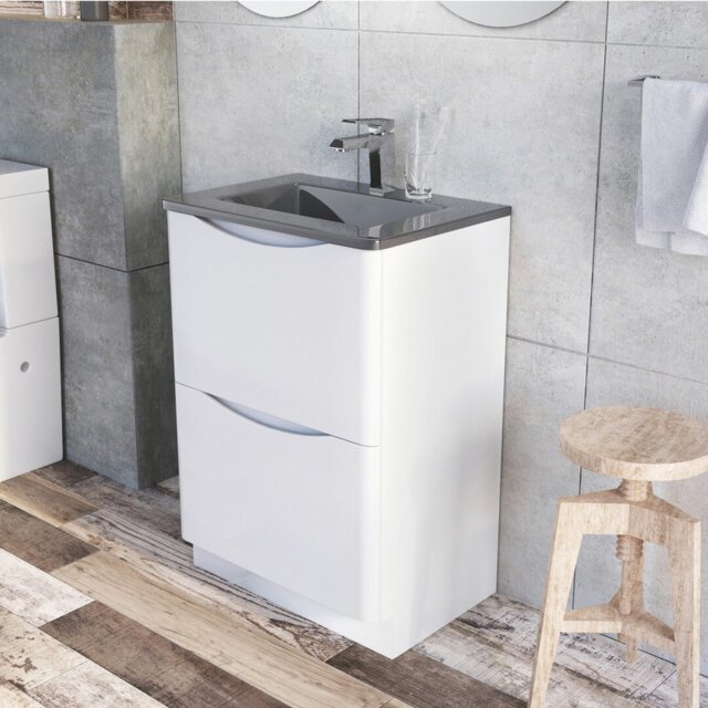 Stanhope 1200mm Wall Mounted Single Vanity Unit by Wayfair | ufurnish.com