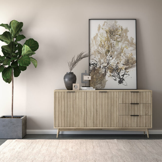 Large Ribbed Sideboard by Wayfair | ufurnish.com