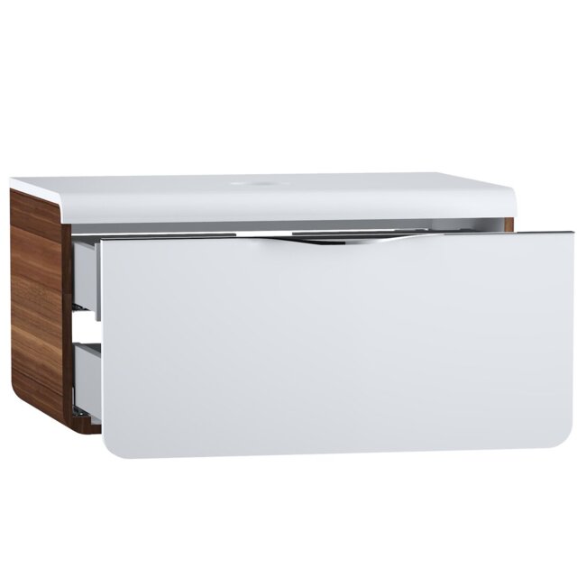 91cm Wall Mounted Vanity Unit Base by Wayfair | ufurnish.com