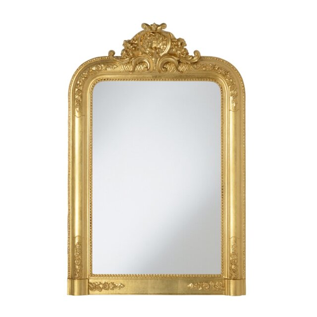 Clouse Glass Framed Wall Mounted Mirror in Gold by Wayfair | ufurnish.com