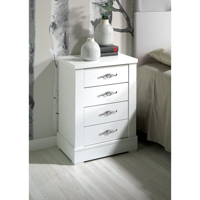Forestport 4 Drawer Bedside Table by Wayfair | ufurnish.com