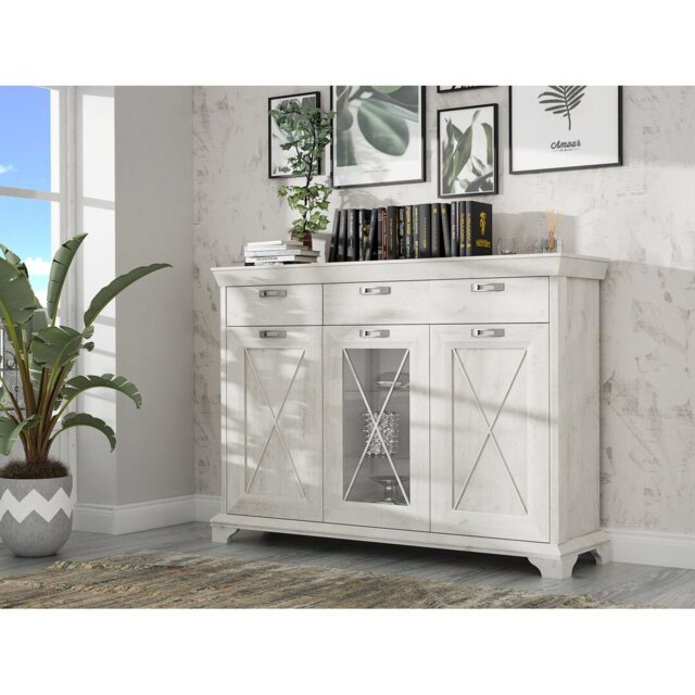 Aleisha Console Display Cabinet by Wayfair | ufurnish.com