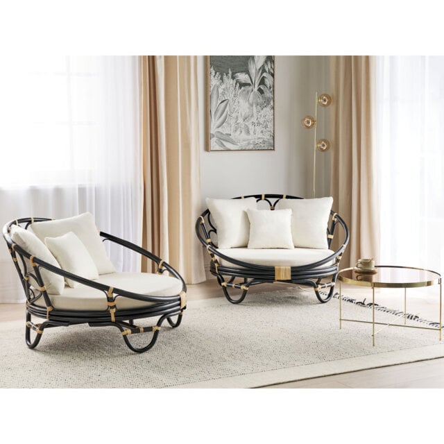 Algia 112cm Wide Outdoor Curved Garden Daybed with Cushions by Wayfair ...