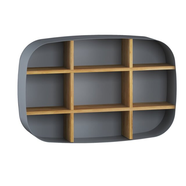 Chullora 6 Piece Oval Metal Bathroom Shelves by Wayfair | ufurnish.com