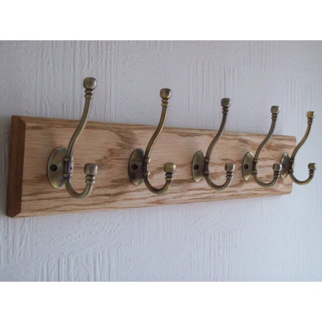 Solid Wood 6 - Hook Wall Mounted Coat Rack by Wayfair | ufurnish.com