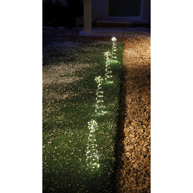 Spiral LED Christmas Tree Path Lights by Wayfair | ufurnish.com