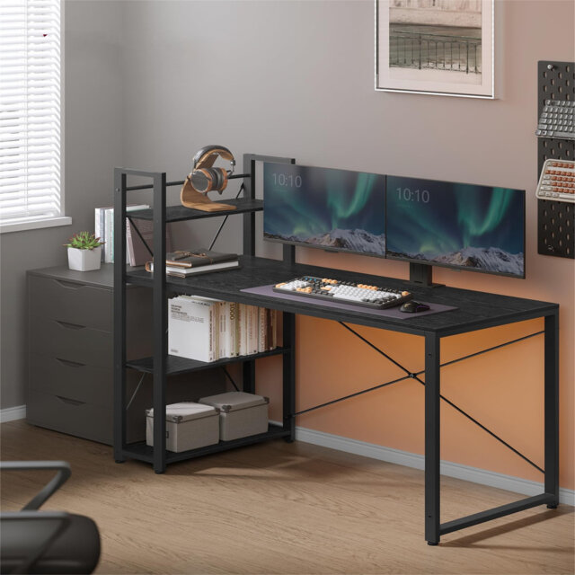 10cm W Rectangle Computer Desk by Wayfair | uFurnish.com