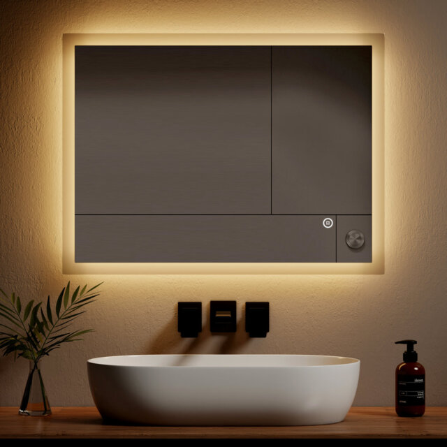 Brettley Lighted Wall Mounted Bathroom / Vanity Mirror by Wayfair ...