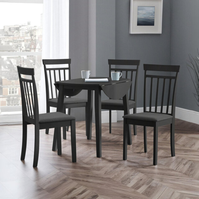 Exeter 2 - Person Solid Wood Dining Set by Wayfair | ufurnish.com